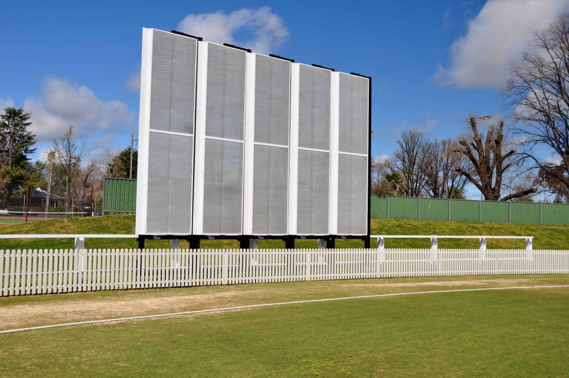Cricket Sight Screens - Fixed or Rotating for Day & Night!